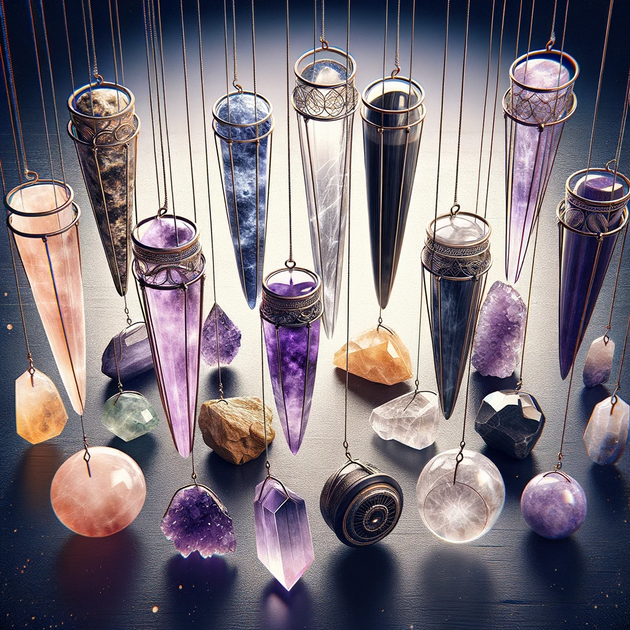 PENDULES LITHOTHÉRAPI – Mineraux France