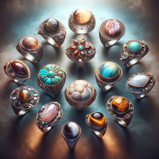 LITHOTHERAPY RINGS – Mineraux France